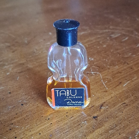 Other | Vintage Tabu Cologne Mini Glass Bottle | Poshmark
